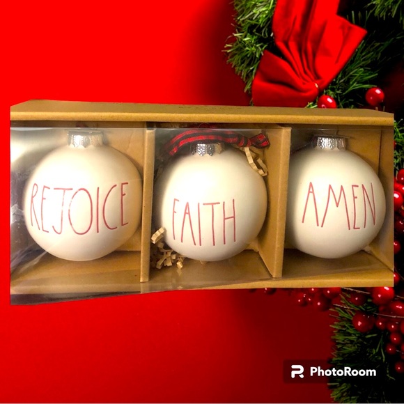 Rae Dunn | Holiday | Rae Dunn Ceramic Ornaments New In Box | Poshmark